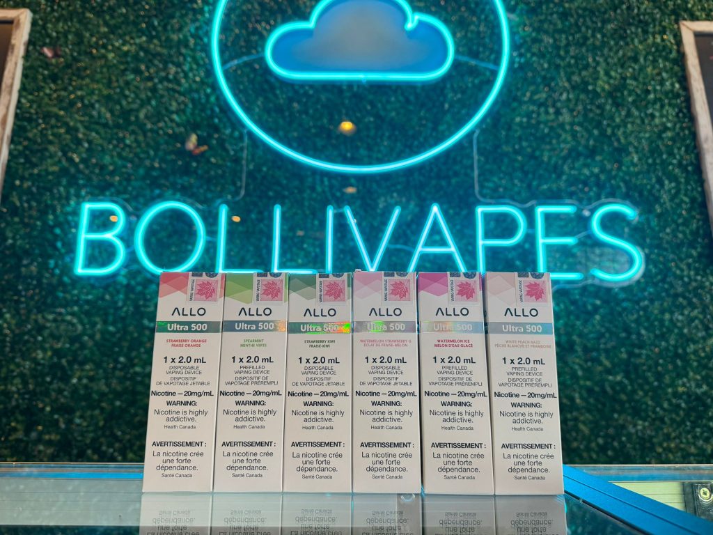 Allo Ultra 500 - Disposable Vape - 500 Puffs - Bollivapes